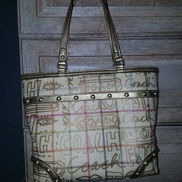 Coach | Bags | Graffiti Coach Bag | Poshmark